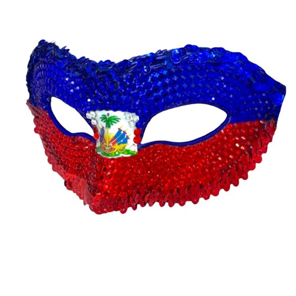 Art Of Faces | Accessories | Haitian Masquerade Mask Covered In ...